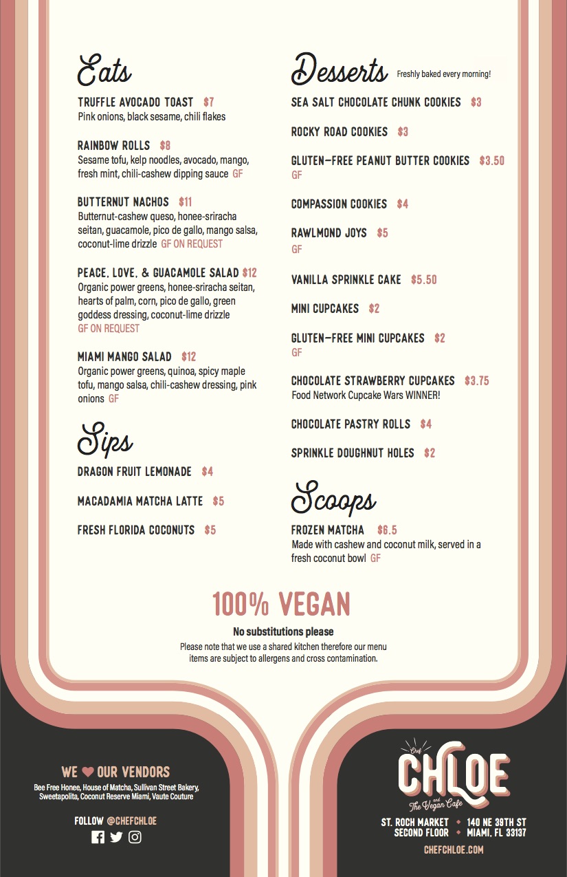 Chef Chloe Coscarelli Opens New Café in Miami | VegNews