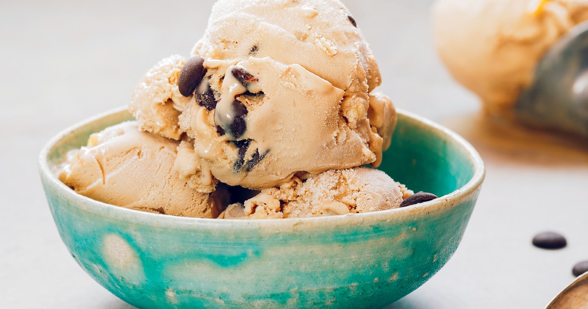 Four-Ingredient Chocolate Chip Banana Ice Cream | VegNews