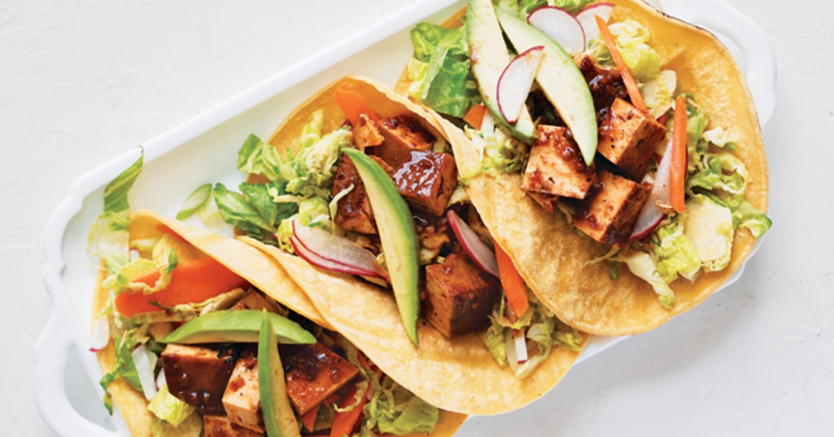 Garlicky Brussels Sprout Tacos | VegNews