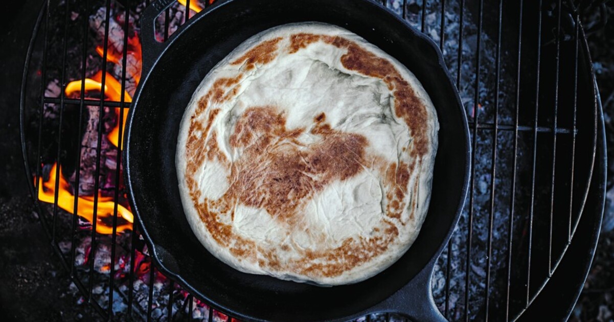 Easy Outdoor Skillet Bread | VegNews