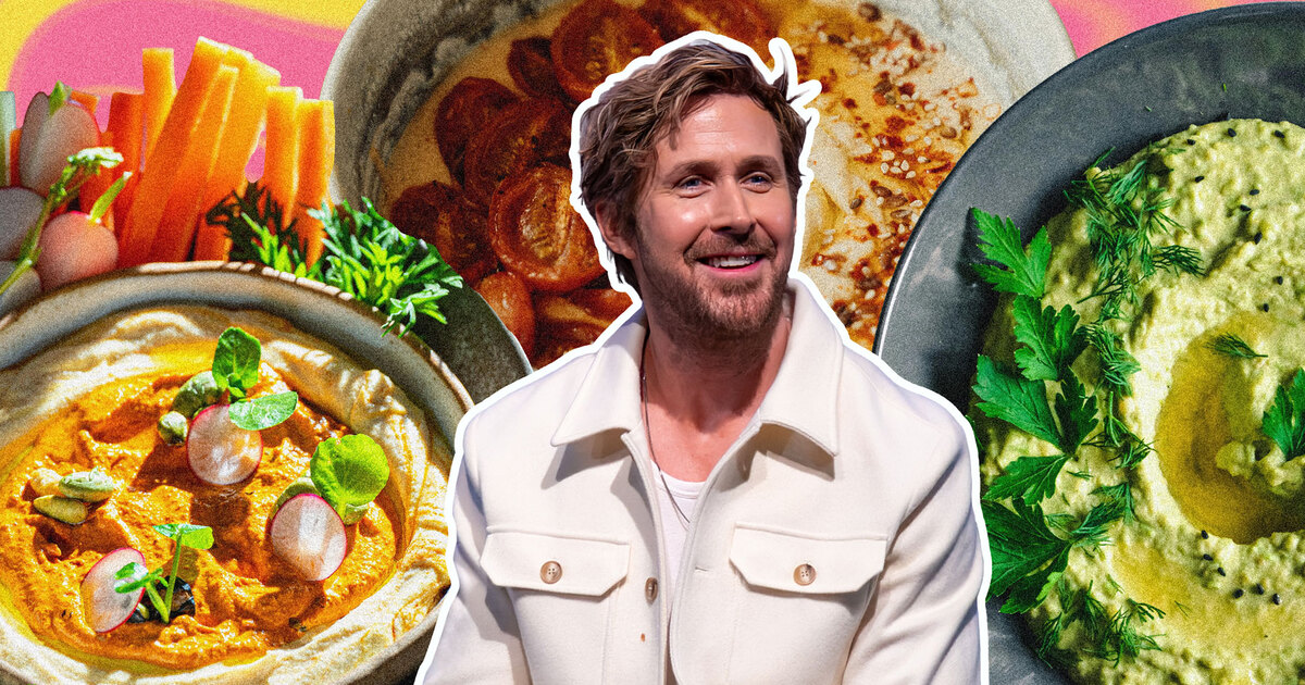 Ryan Gosling Has the Best Hack for Making the Creamiest Hummus, and It ...